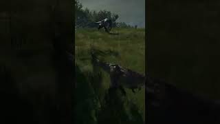 t rex vs giganotosaurus | THE ISLE #shorts