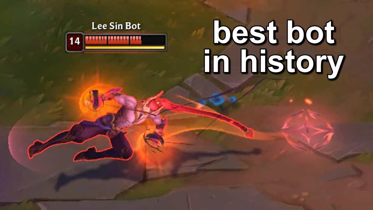 Best of LEE SIN BOT! (1v9 Machine)