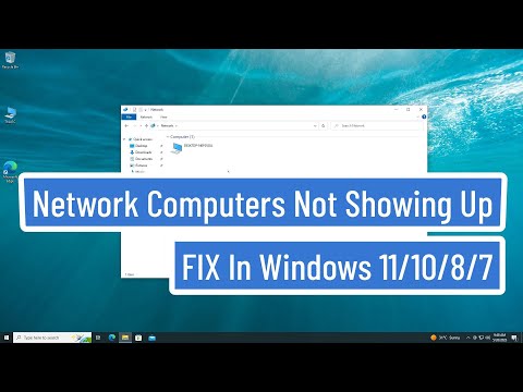 Network Computers Not Showing Up FIX In Windows 11/10/8/7 | Fix Can't See Other Computers On Network