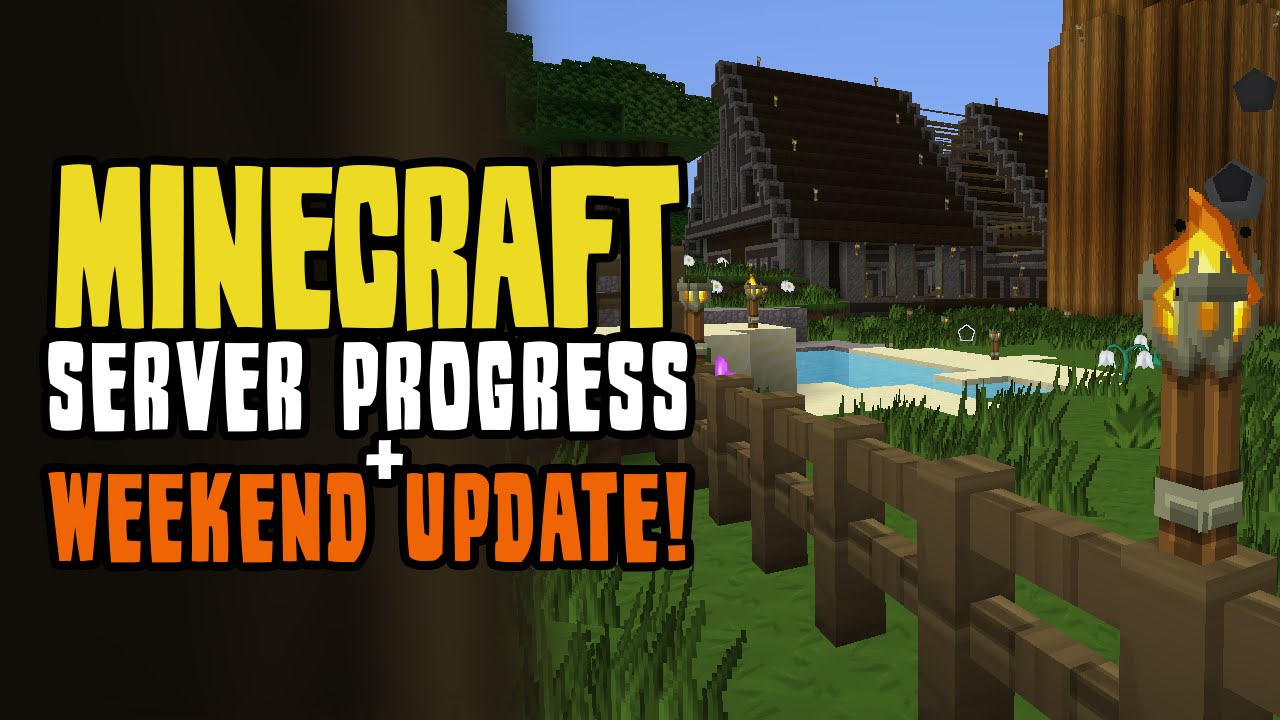 Minecraft Server Tour and Channel Update!