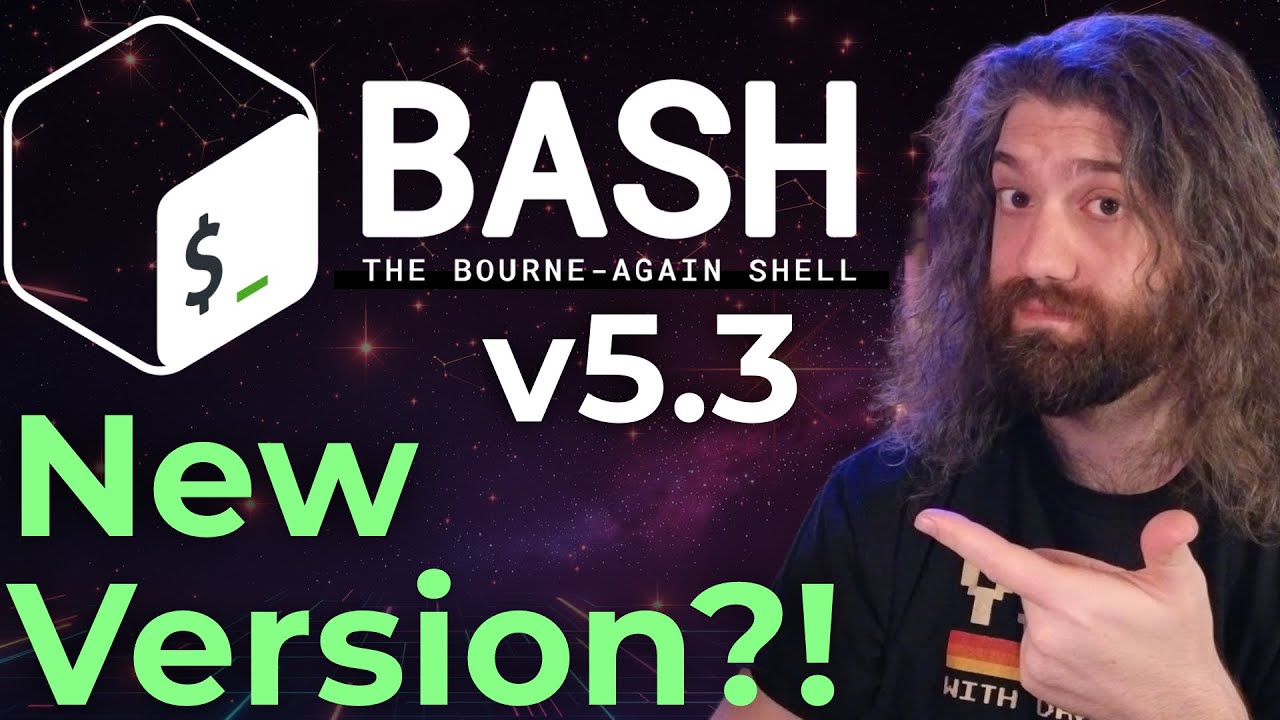 Bash v5.3 Released! New features and syntax in the latest version of the Bash Shell.