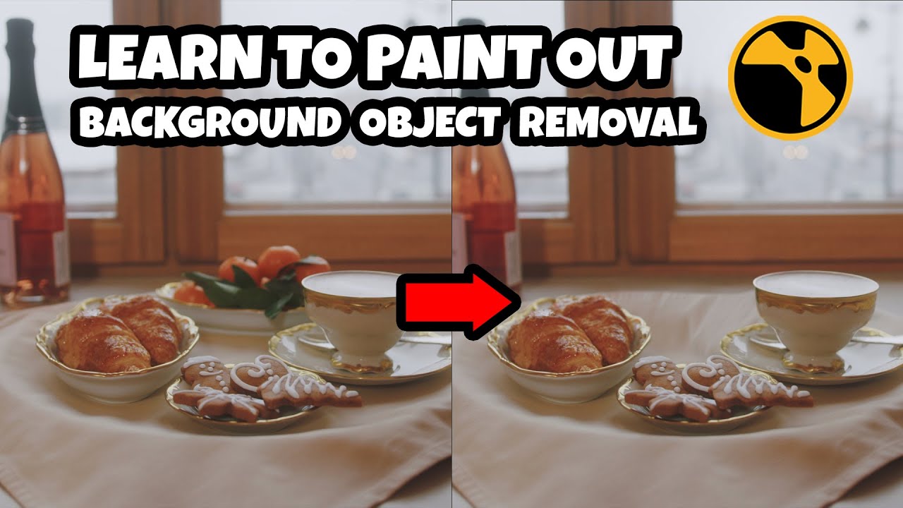 Learn to Paint Out: Background Object Removal