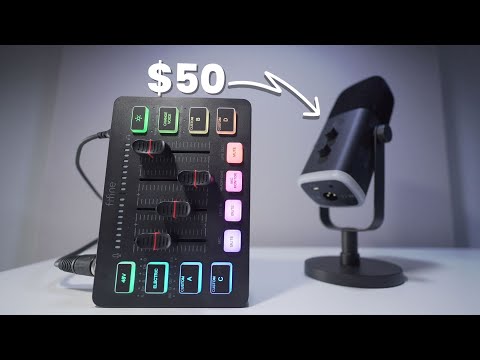 $50 Audio Interface for the Fifine AM8 - Fifine SC3 Review
