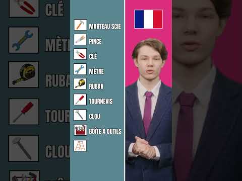 Tools Vocabulary in French