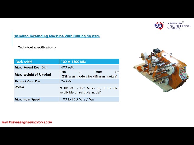 Slitting Rewinding Machine - Slitter Rewinder Machine Manufacturer from ...