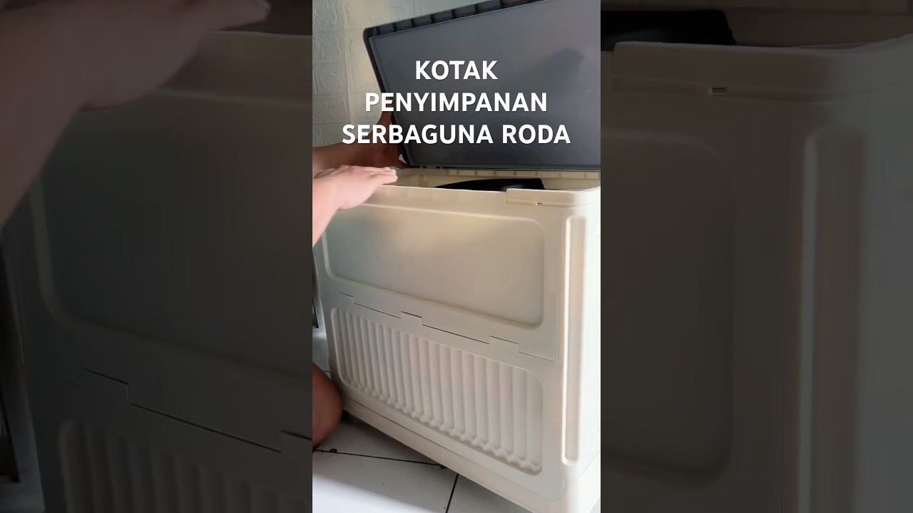 Multipurpose storage box on wheels