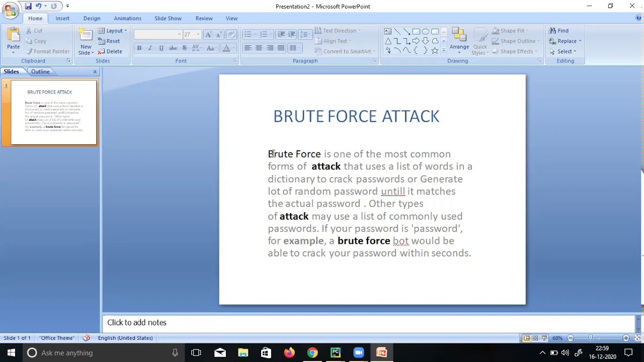 BRUTE  FORCE Attack using Python | How to Implement Brute Force using Python