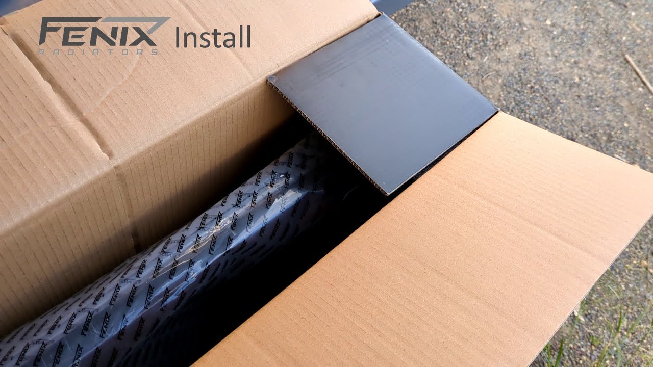 Fenix Radiator Install - SG Forester