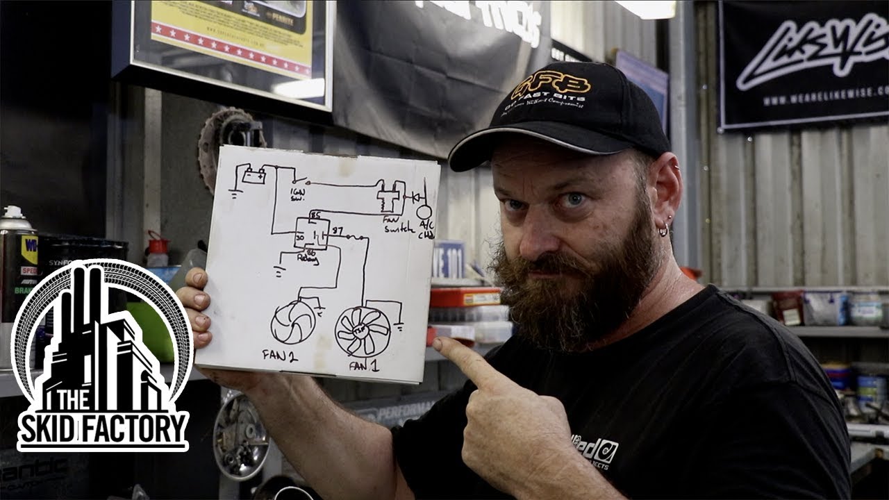 THE SKID FACTORY - [QUICK TECH] HOW TO WIRE THERMO FANS