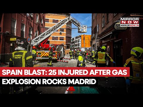 An explosion in Madrid from a suspected gas leak killed 1 person and ...