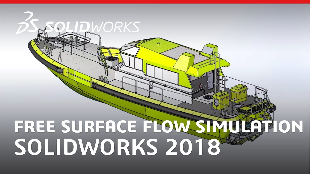 Free Surface Flow Simulation - SOLIDWORKS 2018