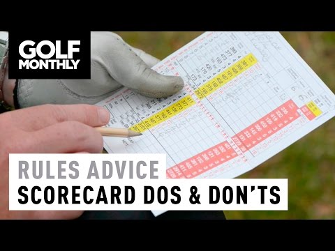 Rules Advice - Scorecard Dos & Don'ts
