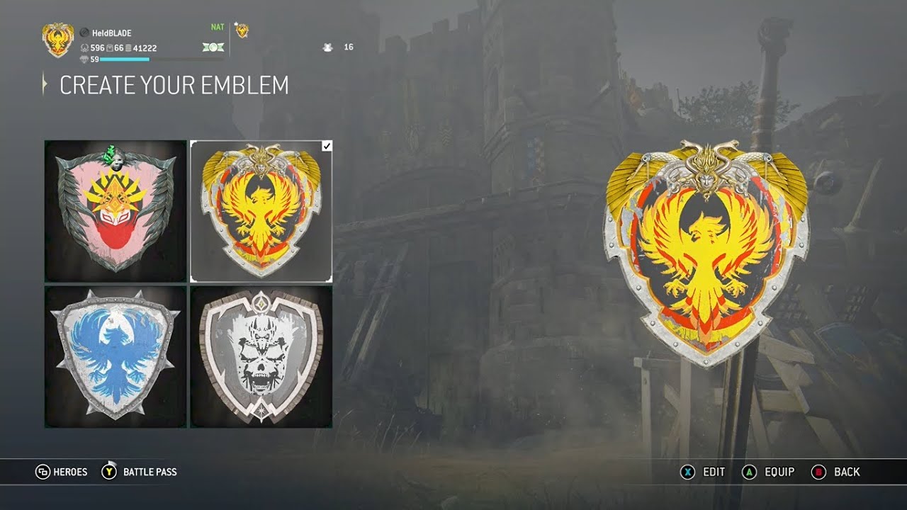 For Honor Emblem tutorial Trailer