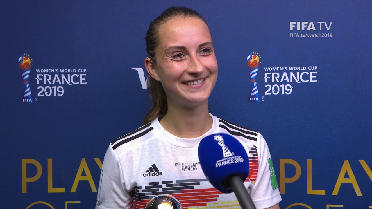 Sara Daebritz – Player of the Match – South Africa v Germany