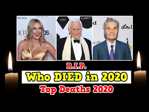 Top Most Famous American Celebrities Who DIED in 2020 || Deaths in 2020