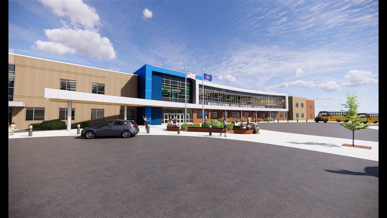 Middletown Area Primary School Rendering Walkthrough