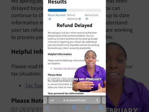 Why your tax refund is taking longer than expected #taxes #tax #taxnews #taxupdate