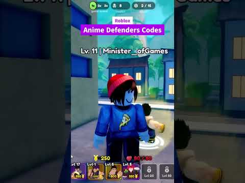 Anime Defenders Codes - All working Roblox Anime Defenders Codes