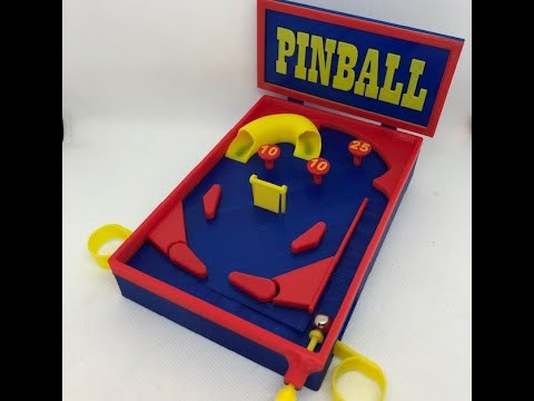 3D file Pinball Machine 🕹️ ・3D printer model to download・Cults