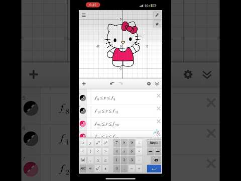 SO HELLO KITTY CORE!! #desmos #maths #drawing #math #sanriogirl #sanrio #sanrio #hellokitty