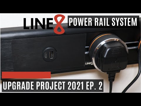 Technobabble Upgrade Project 2021 Episode 2: The Line8 rails are done and they are beautiful!