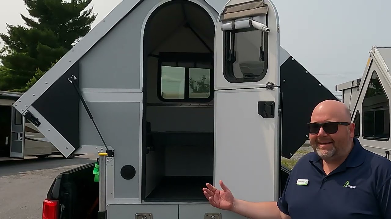 The Aliner Switchback Debuts as a Simpler, Better and Cheaper Expandable Truck Camper ...