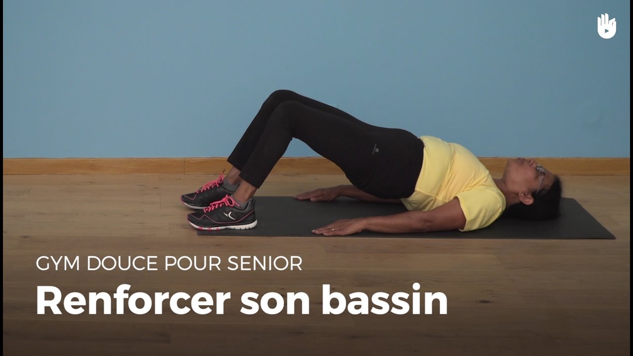 Exercice pour muscler ses hanches - Exercices de gym douce pour senior | Sikana