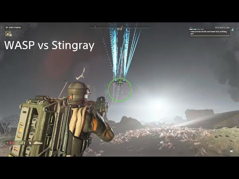 WASP vs Stingray - HELLDIVERS 2