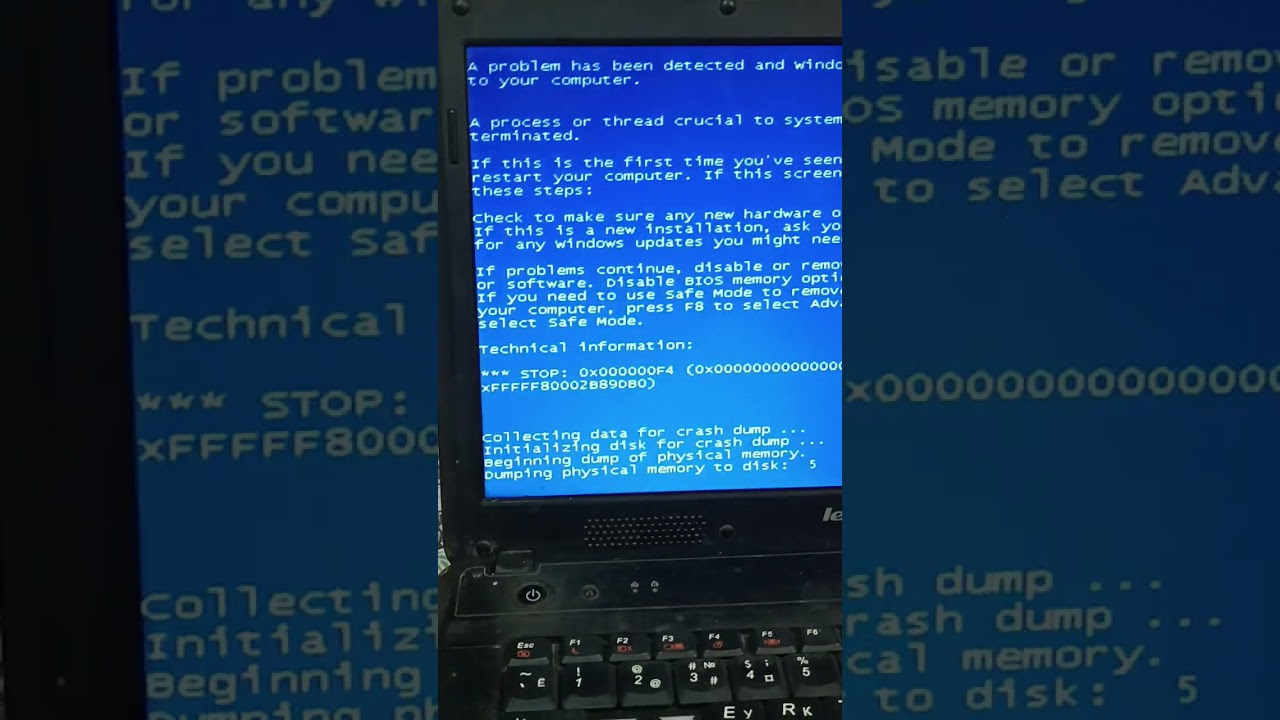 Windows 7 professional x64 SP1 to BSoD