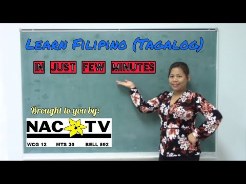 Easy Filipino (Tagalog) Lessons: Lesson 18 - Sentence Practice (Parts of the Body)