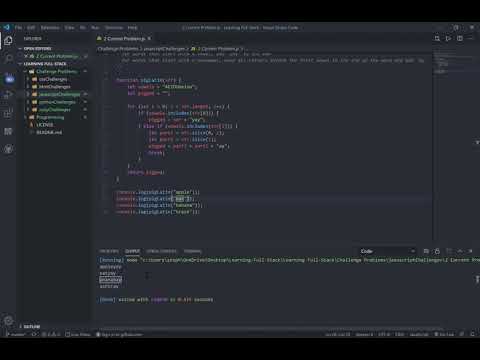 JavaScript Coding Challenge/Interview Question: Pig Latin