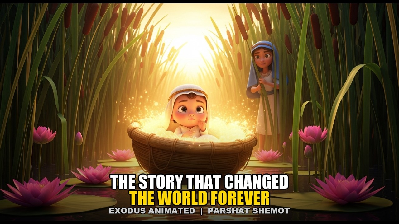 How Moses Was Born, Hidden, and Called by God | Exodus 1-6 Animated for Kids