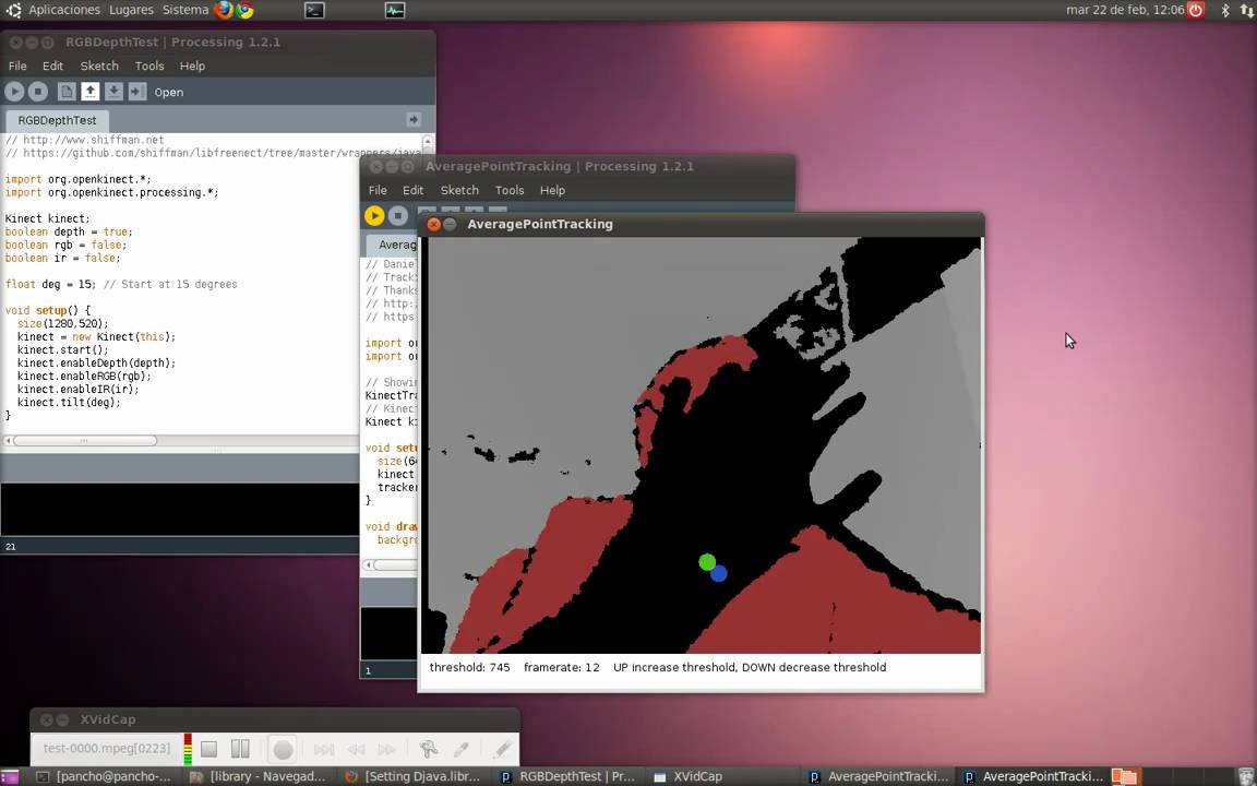 Processing kinect library test.mpeg