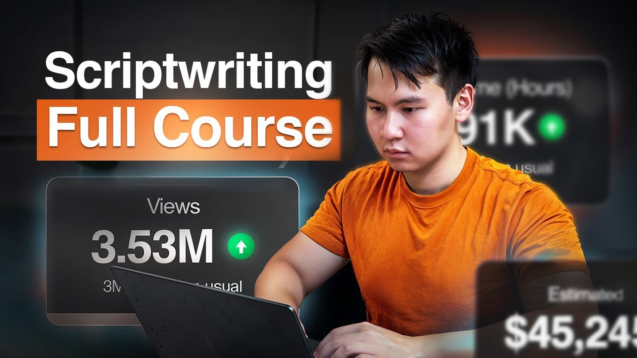 Beginner's Guide to YouTube Script Writing (4+ Hours)