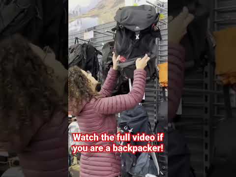 Backpack hacks! #shorts #caminodesantiago #theway