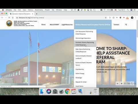 Doing Your Court Forms Online - California (English)