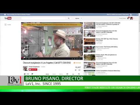 Los Angeles SEO company - LaV1 | Call 213 842 0774 | Bruno Pisano and LaV1, SEO Expert