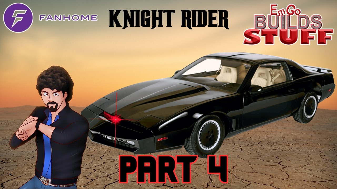 Fanhome Knight Rider K.I.T.T. Build (Part 4): EmGo Builds Stuff