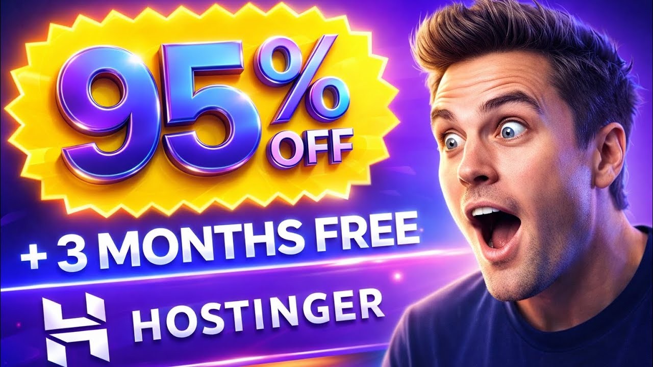 Hostinger Coupon Code 🔥 Discount Code For Hostinger (Working NOW!!) Hostinger Promo Code 2026