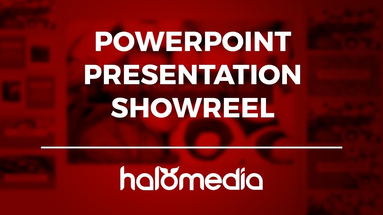 PowerPoint Presentation Design Showreel and Examples