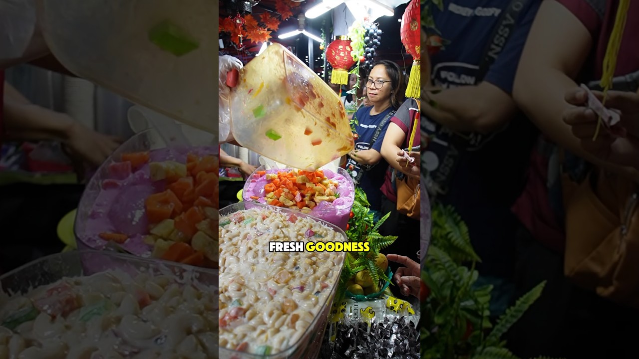 You've Never Seen Fruit Salad Like THIS! #FruitSalad #CarbonMarket #Cebu