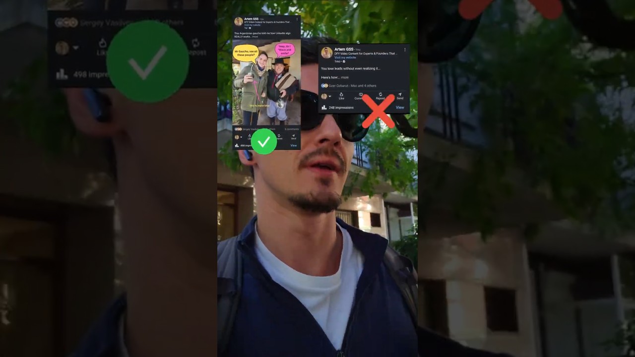 I DOUBLED Linkedin posts reach with these TWO tricks #b2b #linkedin