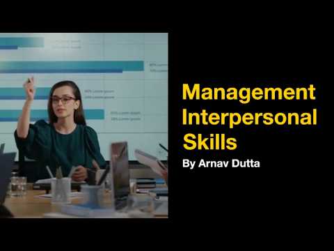 What are Management Interpersonal skills?