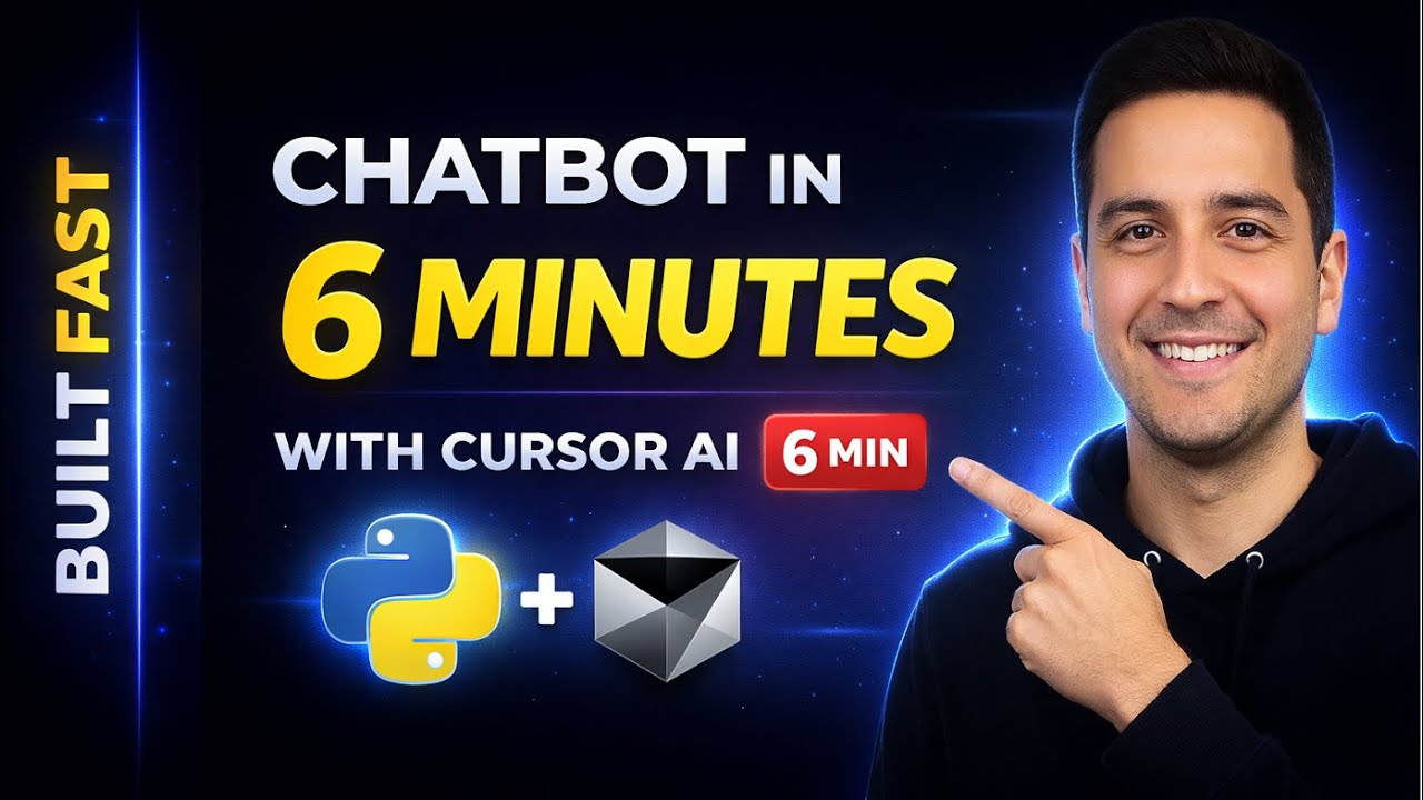 Full-Stack AI Chatbot | Cursor Made It Insanely Fast