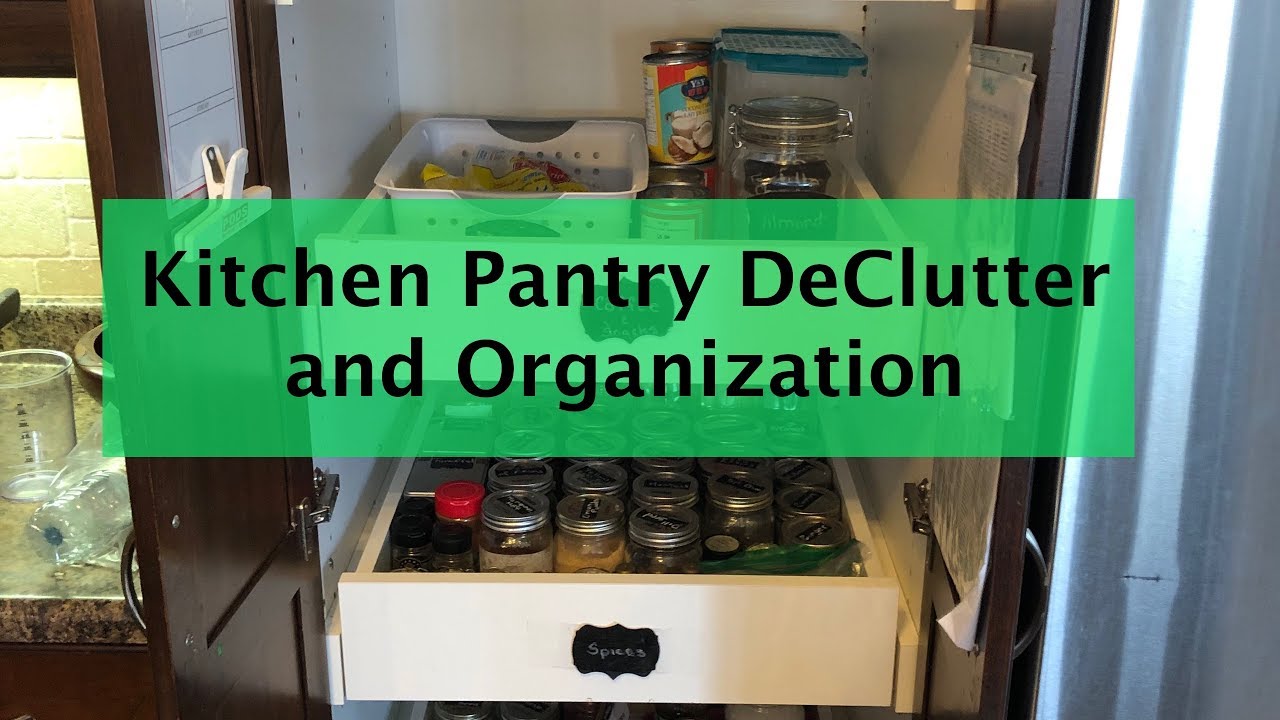 Pantry Organization With Mason Jars