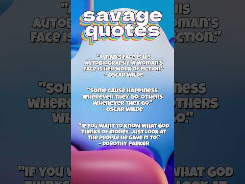 3 Savage Quotes That Hit HARD 🔥 | Oscar Wilde & Dorothy Parker’s Brutal Wisdom 😳