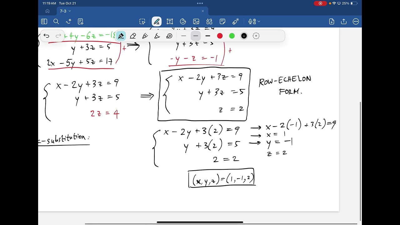 7-3 Multivariable Linear Systems