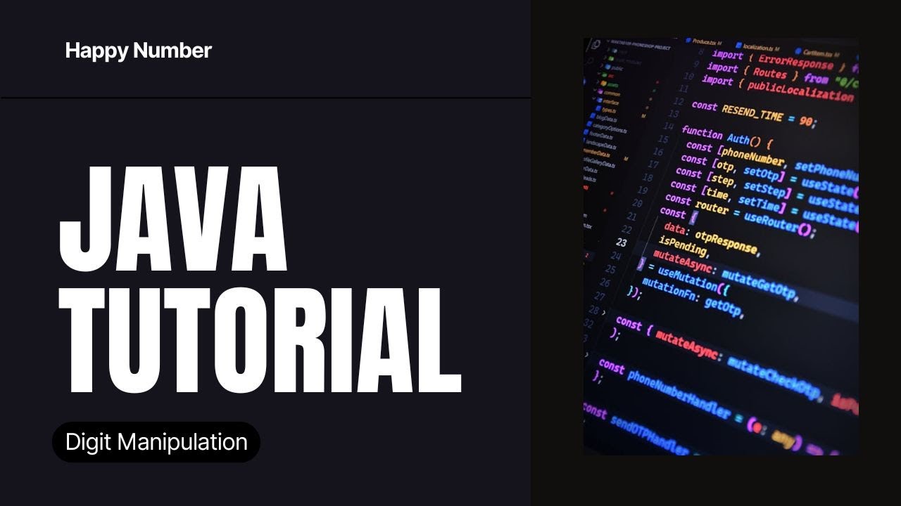 Happy Numbers Explained: How to Code a Java Program to Check Them!