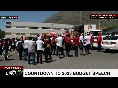 Budget 2023 | Public sector unions in Cape Town present 7 demands ahead of Godongwana's speech