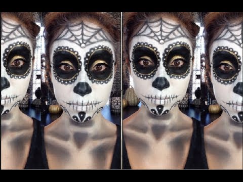 10 Skull and Skeleton Makeup Ideas 2019 - Last-Minute Halloween Beauty ...